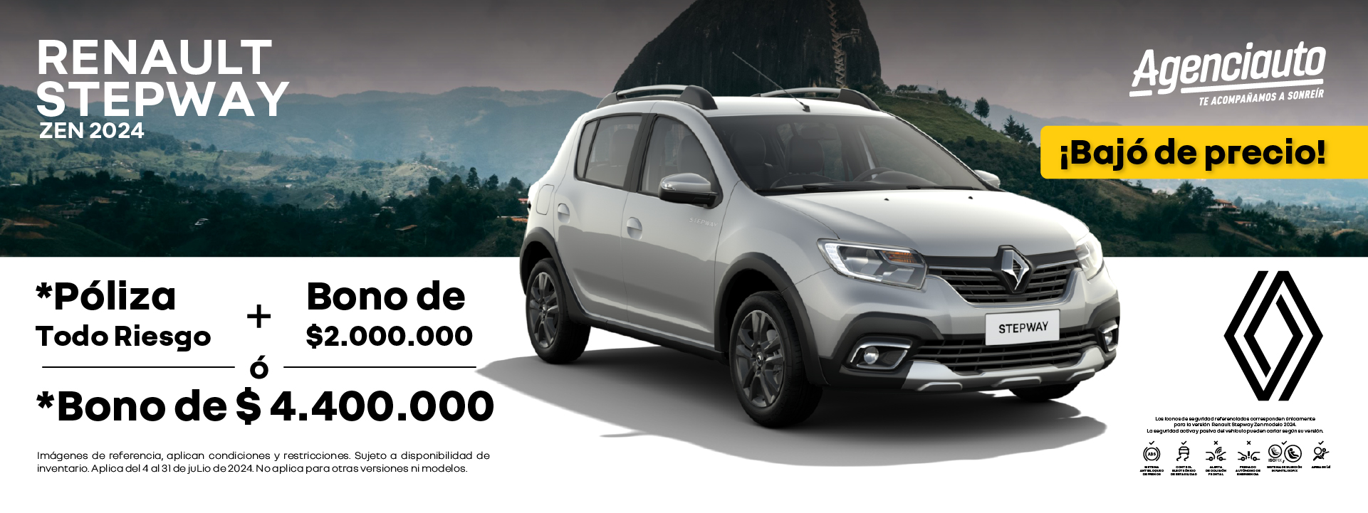 Renault Stepway - Características - Renault Agenciauto