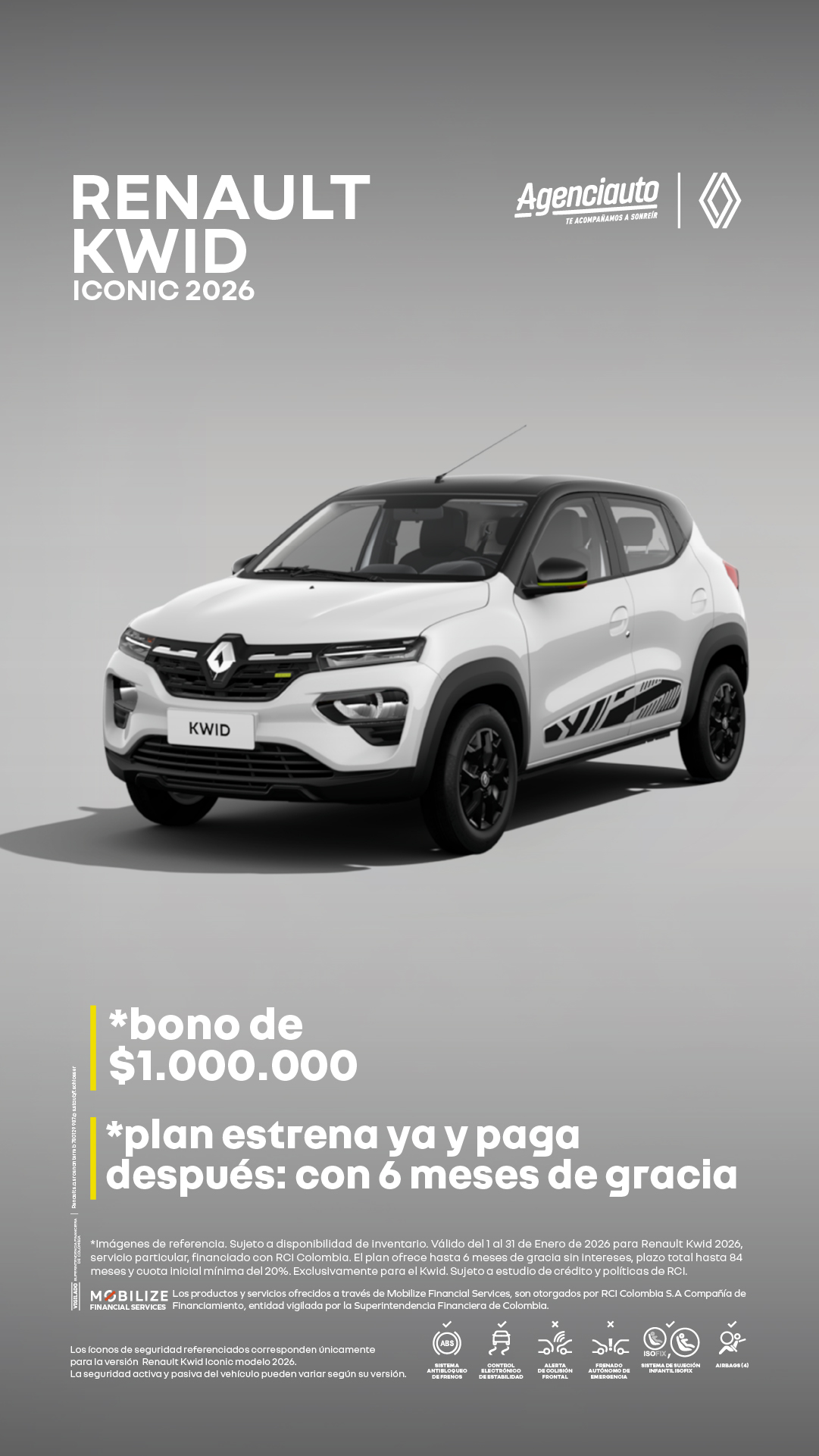 Renault Kwid - Características - Renault Agenciauto